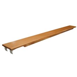 Timber PE plank with hooks