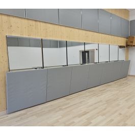 Posture mirror protection pads