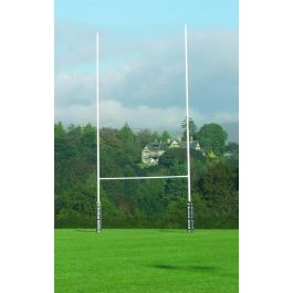 Steel rugby posts