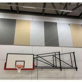 Basketball goals - Matchplay - Wall fixed - Sideways hinged