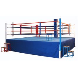 Competition boxing ring
