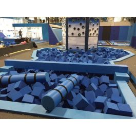 Fully foam filled pits