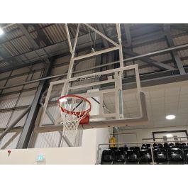 Basketball goals - Matchplay - Roof retractable type - Folding - Dual boom