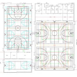 Line marking drawings