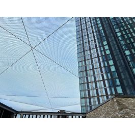 Outdoor MUGA roof netting