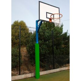 Basketball post protectors