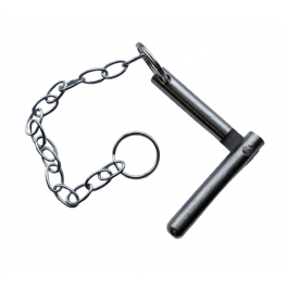 Pin, chain and split ring