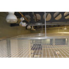 Ceiling / roof and wall protection netting