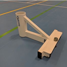 T-base above ground volleyball post socket