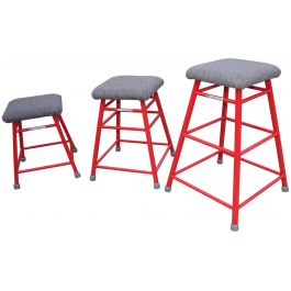 Upholstered PE agility stools