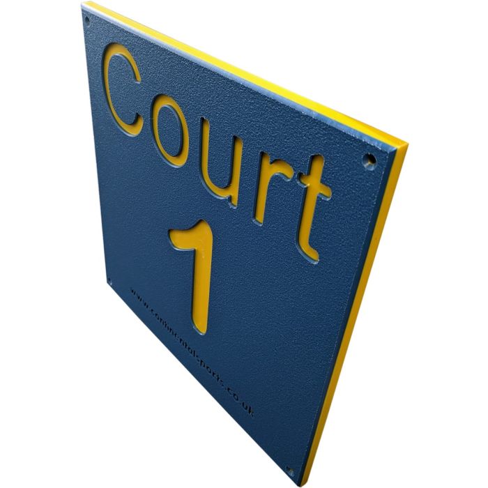 Court Number Signs Tennis Court Scoreboards And Court Number Plates