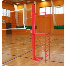 Volleyball umpires stand