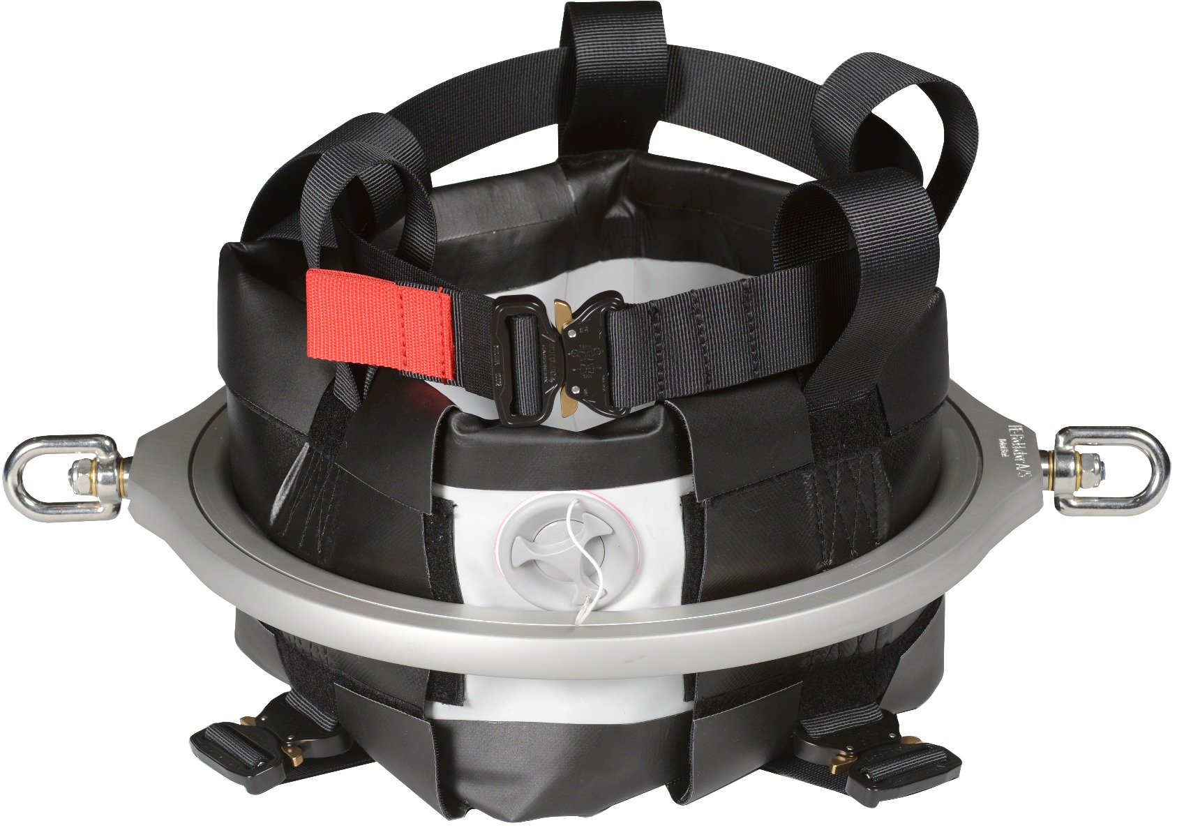 Trampoline spotting rig