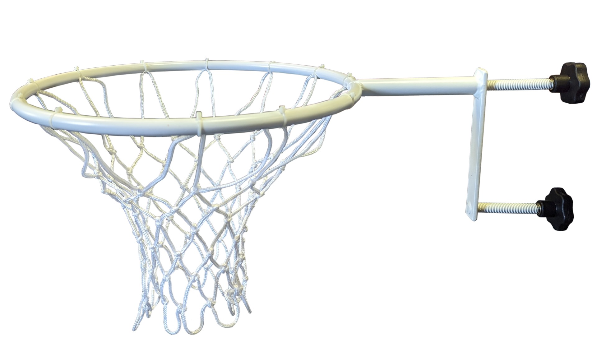 Netball posts - competition - floor anchored