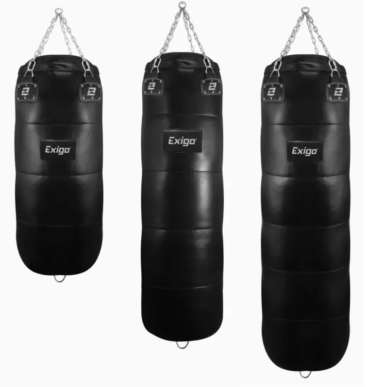 Ultimate 4 station boxing frame - 3 bag arms + speedball platform